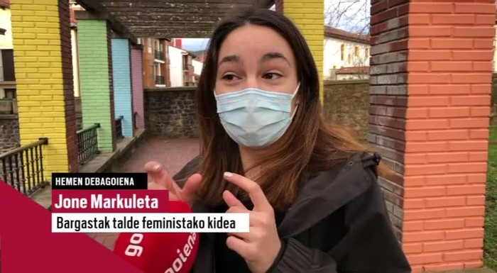 Jone Markuleta: "Emakumea lanean badago, lanean dago" - Oñati - Goiena.eus